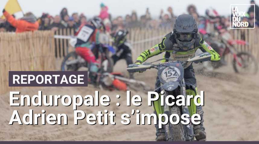 Enduropale : le Picard Adrien Petit s’impose en juniors - La Voix du ...