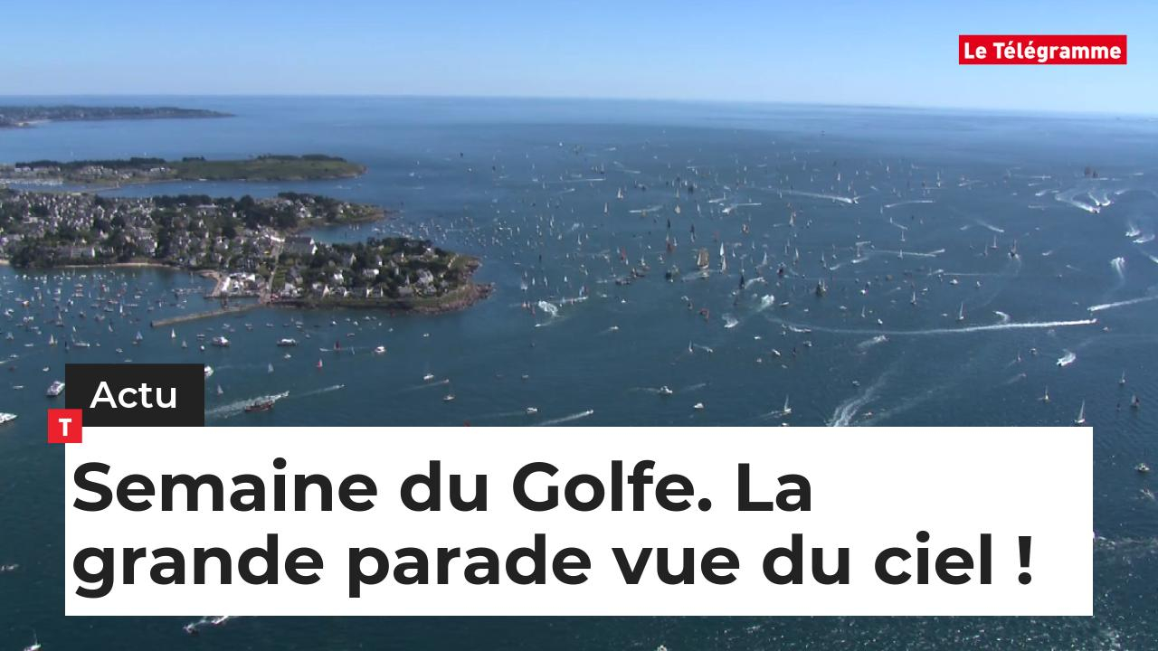 Semaine du Golfe. La grande parade vue du ciel ! [Vidéo] | Le Télégramme