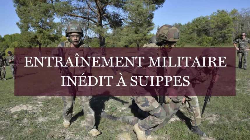 Vidéos : Un entraînement militaire inédit à Suippes - L'Ardennais