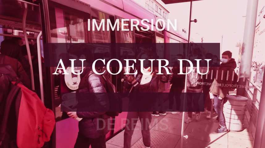 Vidéos : Immersion au coeur du réseau Citura à Reims - L'Est éclair