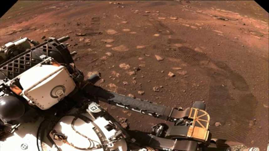 Le rover Perseverance a parcouru ses premiers mètres sur Mars ...
