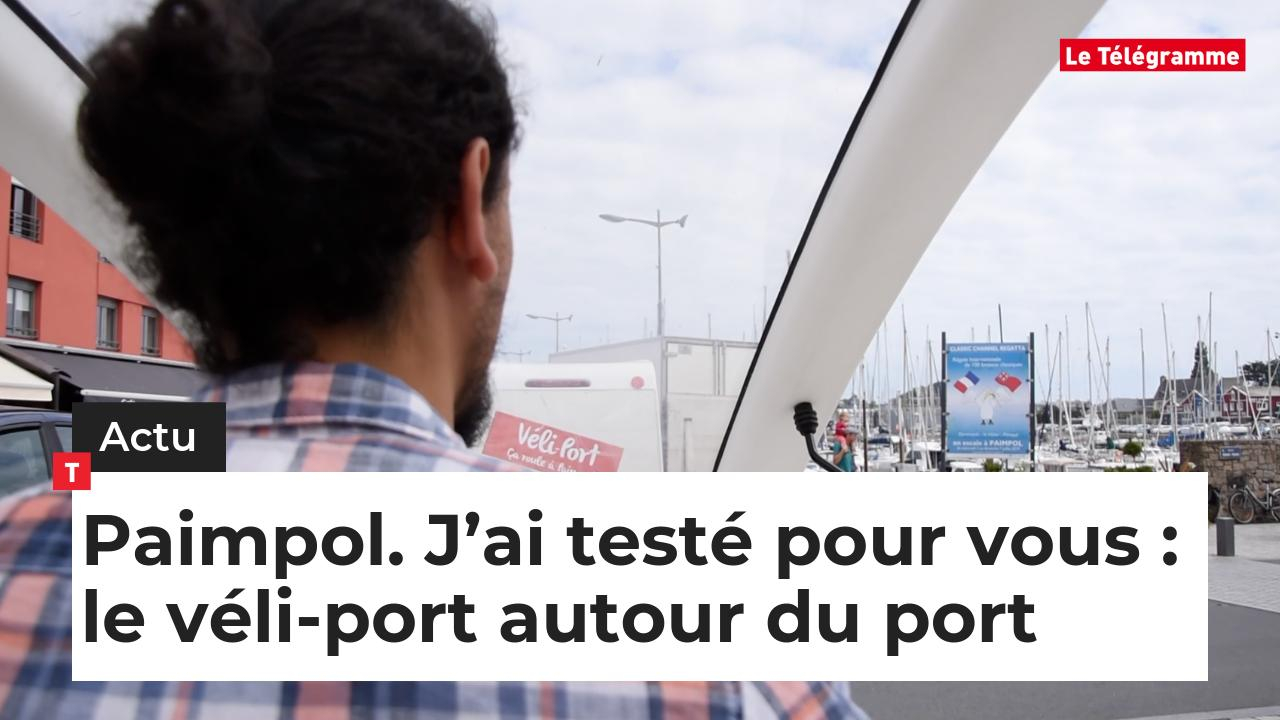 J’ai testé pour vous. Le véli-port autour du port [Vidéo] | Le Télégramme