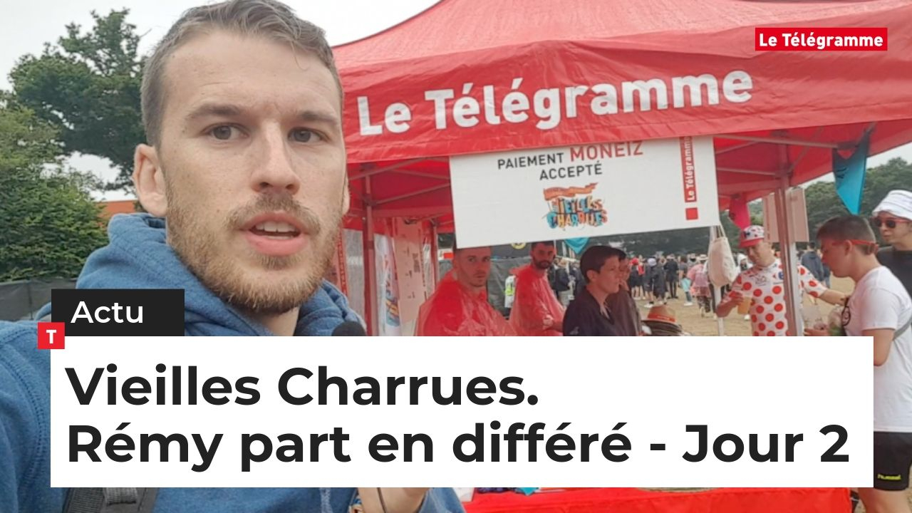 Vieilles Charrues. Rémy part en léger différé… au camping [Episode 2 ...