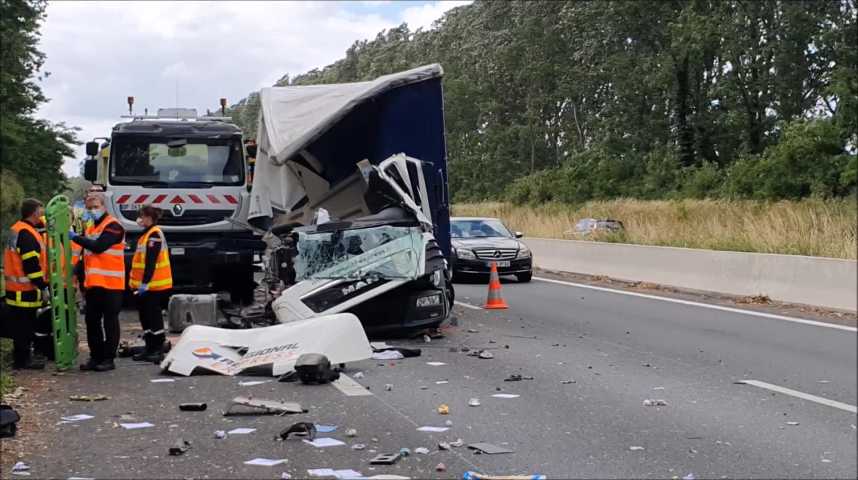 Accident mortel sur l'A26, à Lillers : une jeune femme de 20 ans tuée ...