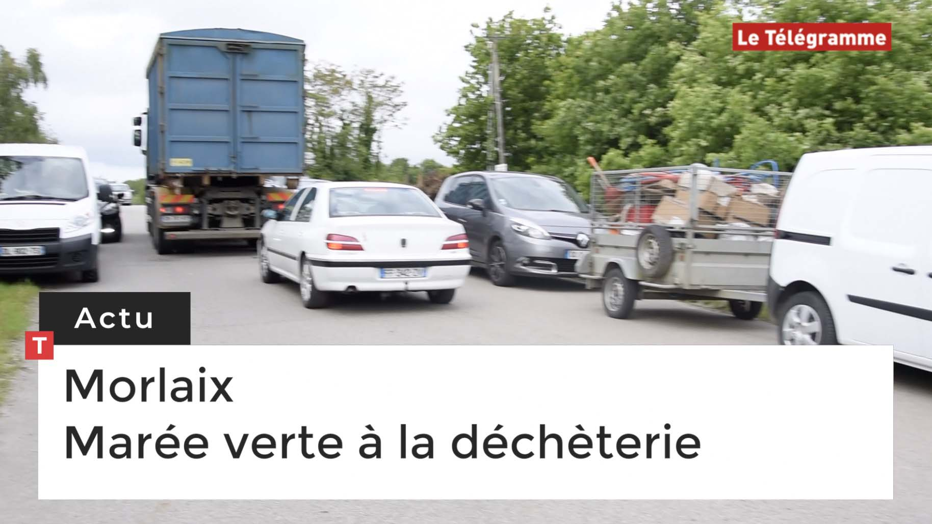 Marée verte à la déchèterie [Vidéo] | Le Télégramme