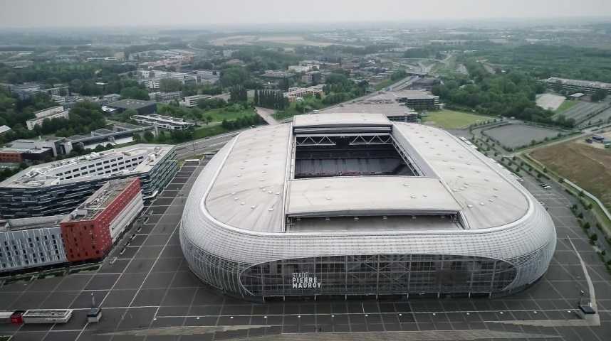 Le stade Pierre Mauroy de l'équipe du Losc vu du ciel - La Voix du Nord ...