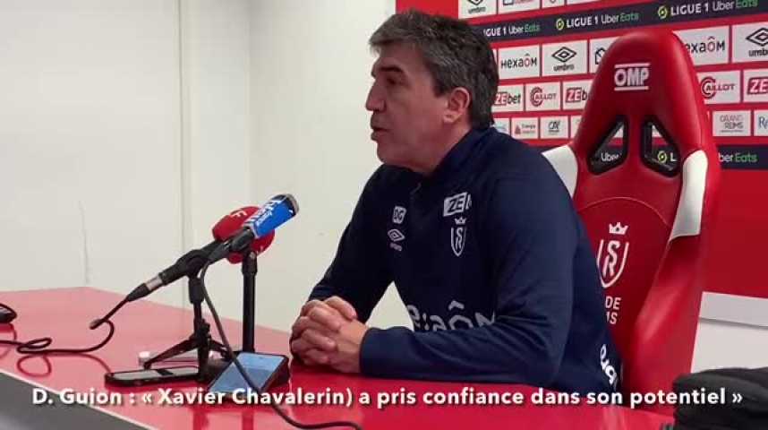 Vidéos : Xavier Chavalerin vu par son coach, David Guion - L'union