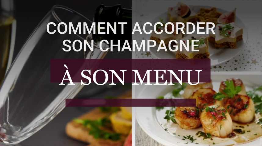 Vidéos : 5 idées de menus pour accorder son champagne à son menu de ...