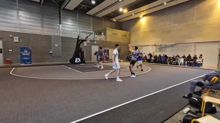 Vidéos : La Team de Paris de basket 3x3 s'est entraînée à l'Elispace de ...