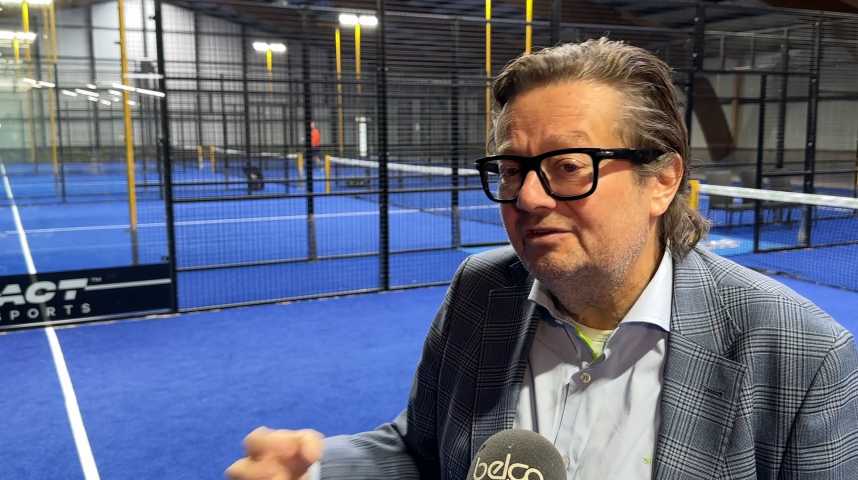 ️ Marc Coucke: "Notre ambition est d'ouvrir quelques clubs de Padel en ...