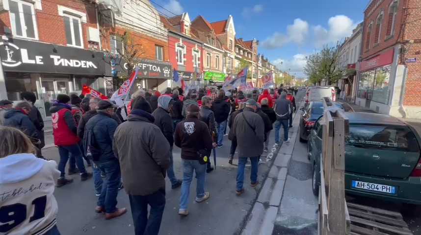 Plusieurs centaines de personnes dans les rues de Béthune contre la ...