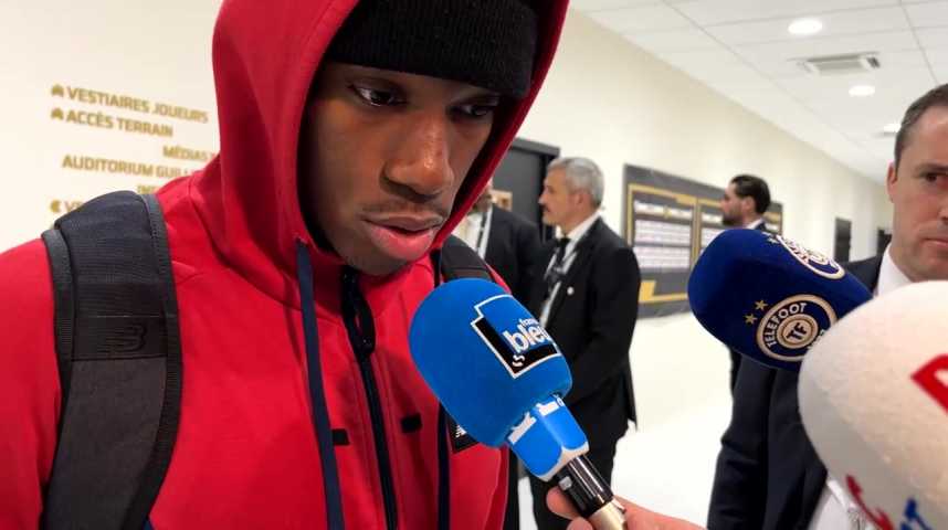 Jonathan David confie sa frustration après Angers - Lille - La Voix du ...