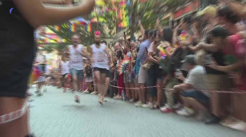 ️ "A vos talons, prêt, partez!": à Madrid, la fameuse course en talons ...