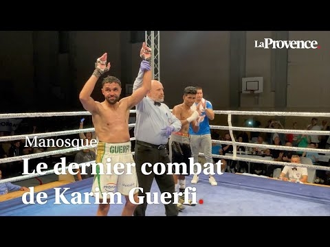 Vidéo - Le boxeur manosquin champion d’Europe Karim Guerfi a combattu ...