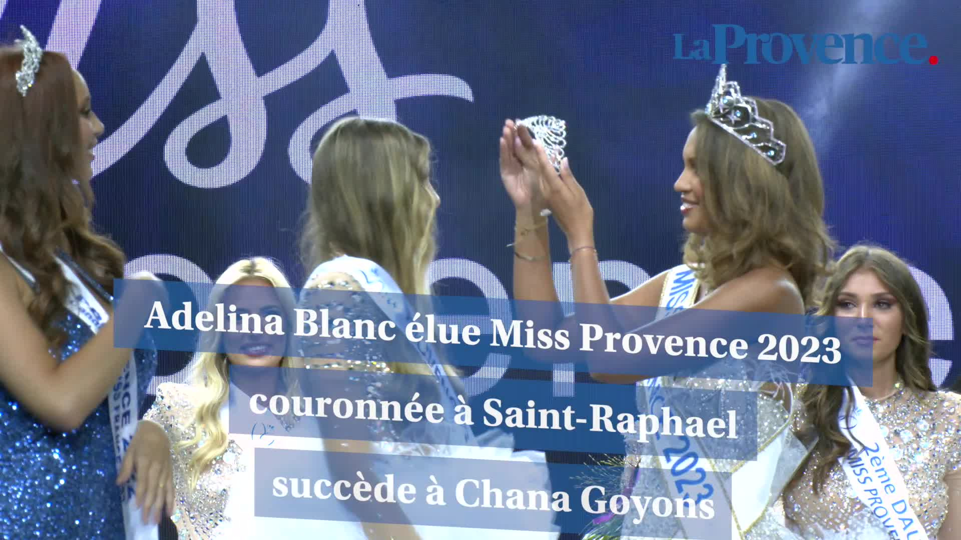 Vidéo - Miss Provence : Adelina Blanc succède à Chana Goyons