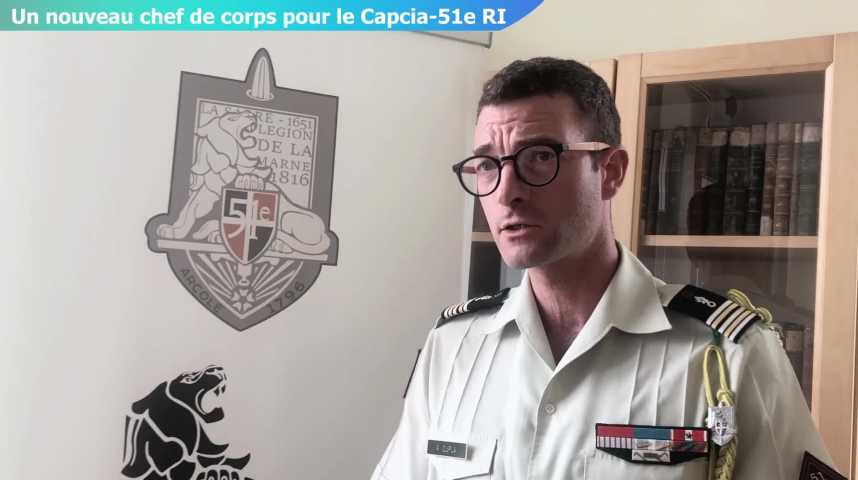 Vidéos : Le lieutenant-colonel Alban Dupla prend la tête du Capcia ...
