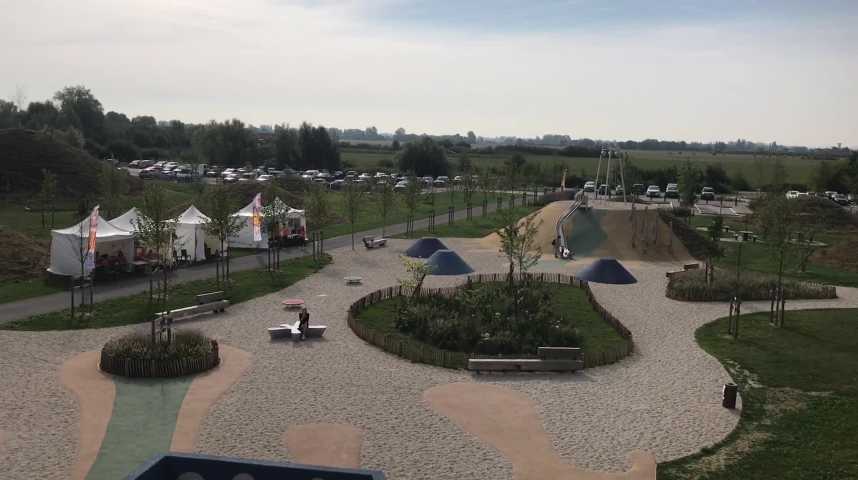 Inauguration de la base Eolys à Lestrem, le 16 septembre 2023 - La Voix du Nord Vidéos