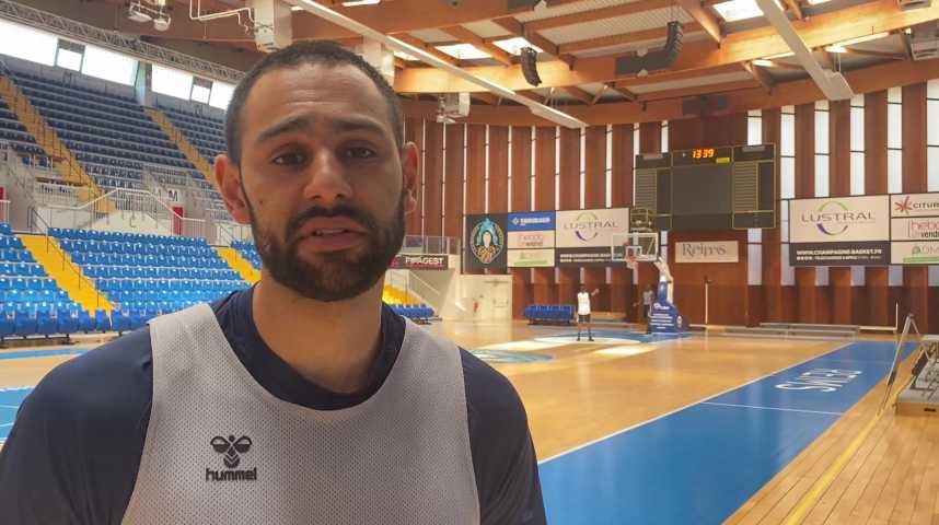 Vidéos : Mathis Keita avant Champagne Basket - Vichy-Clermont - L'union