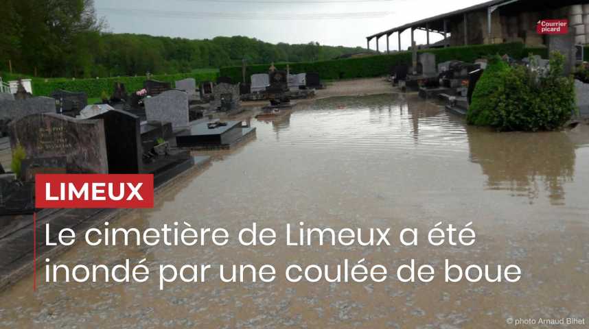 Vidéos : Somme : des inondations au cimetière de Limeux - L'Aisne nouvelle