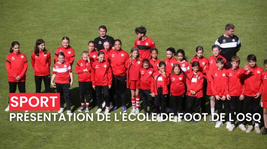Vidéos : Football : présentation de l'école de foot de l'OSQ, la ...