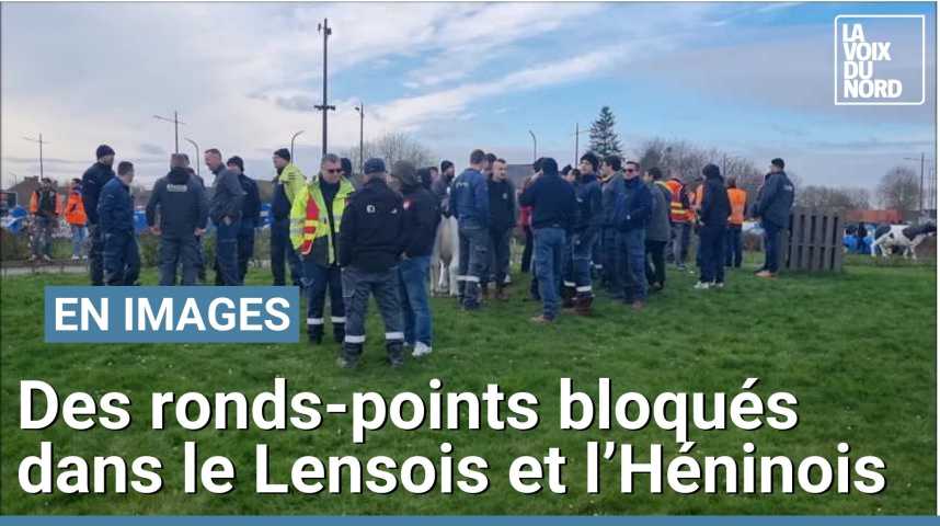 Plusieurs ronds-points bloqués dans le Lensois et l’Héninois pour ...