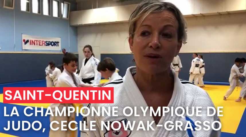 Vidéos : Saint-Quentin, venue de la championne olympique de judo ...