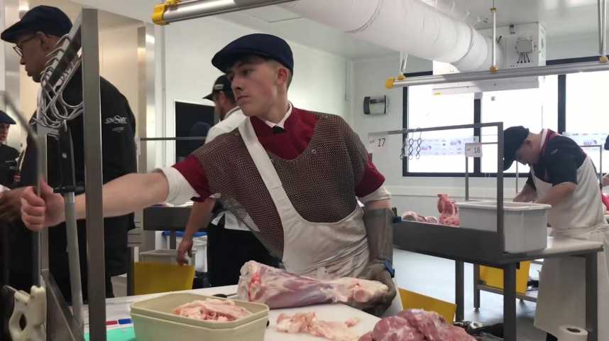 On a assisté à la finale du concours du meilleur apprenti boucher de ...
