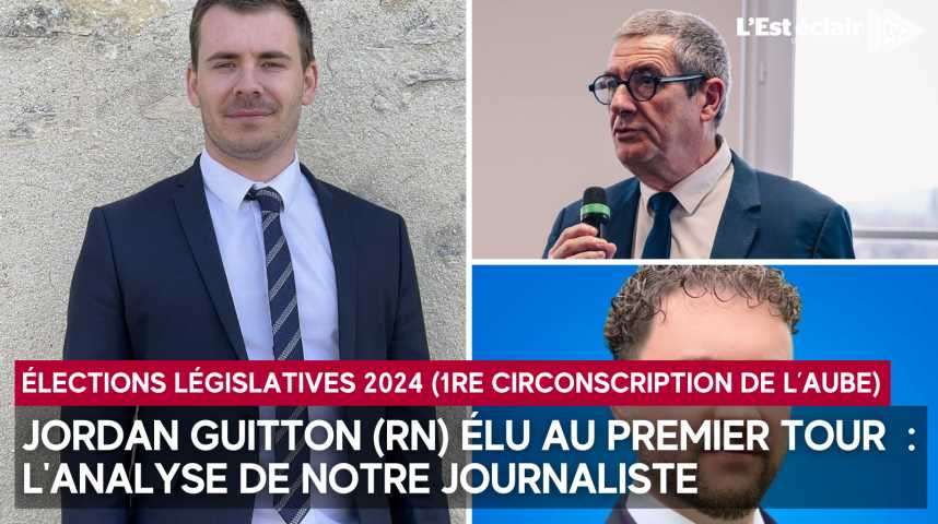 Vidéos : Jordan Guitton (RN) élu au 1er tour des législatives dans l ...