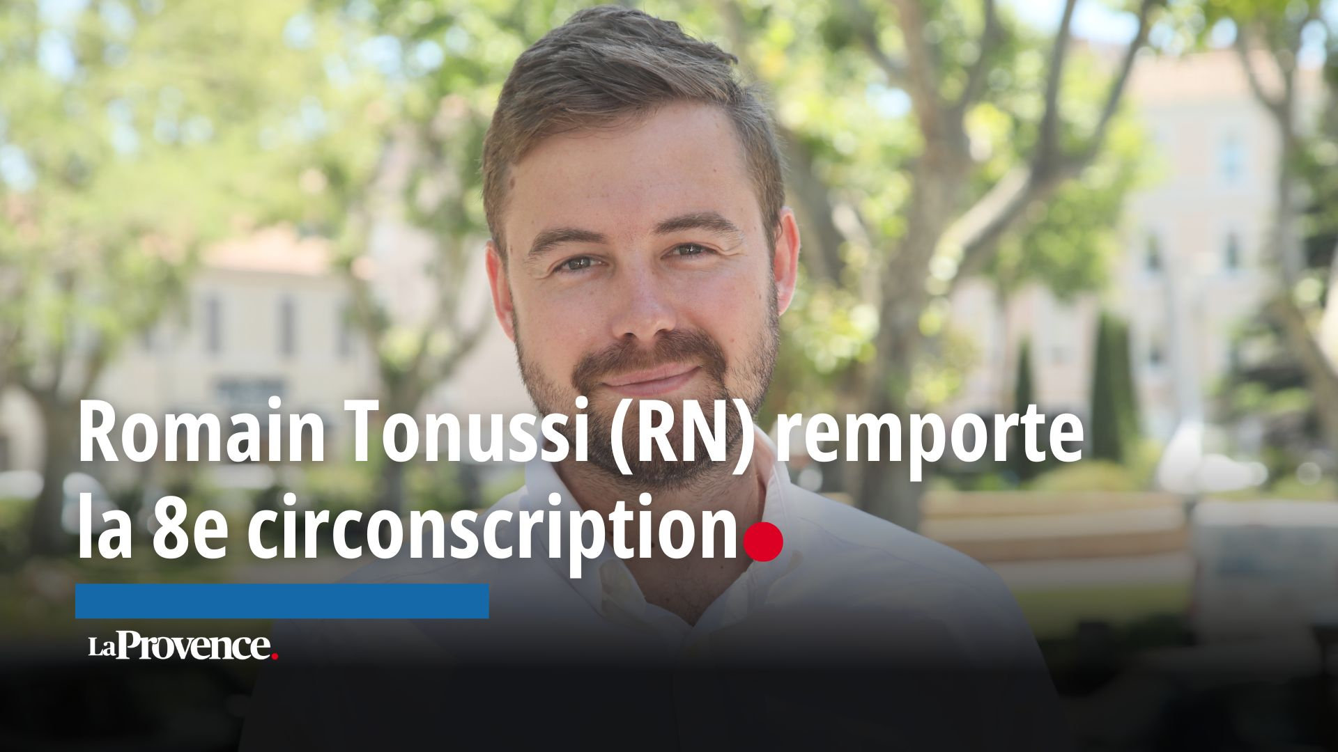 Vidéo - Romain Tonussi remporte la 8e circonscription des Bouches-du ...