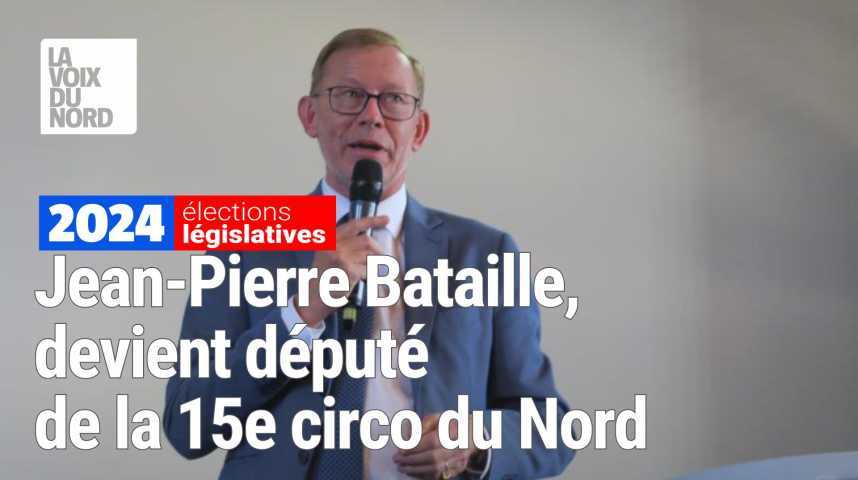 Législatives en Flandre : Jean-Pierre Bataille élu député dans la 15e ...