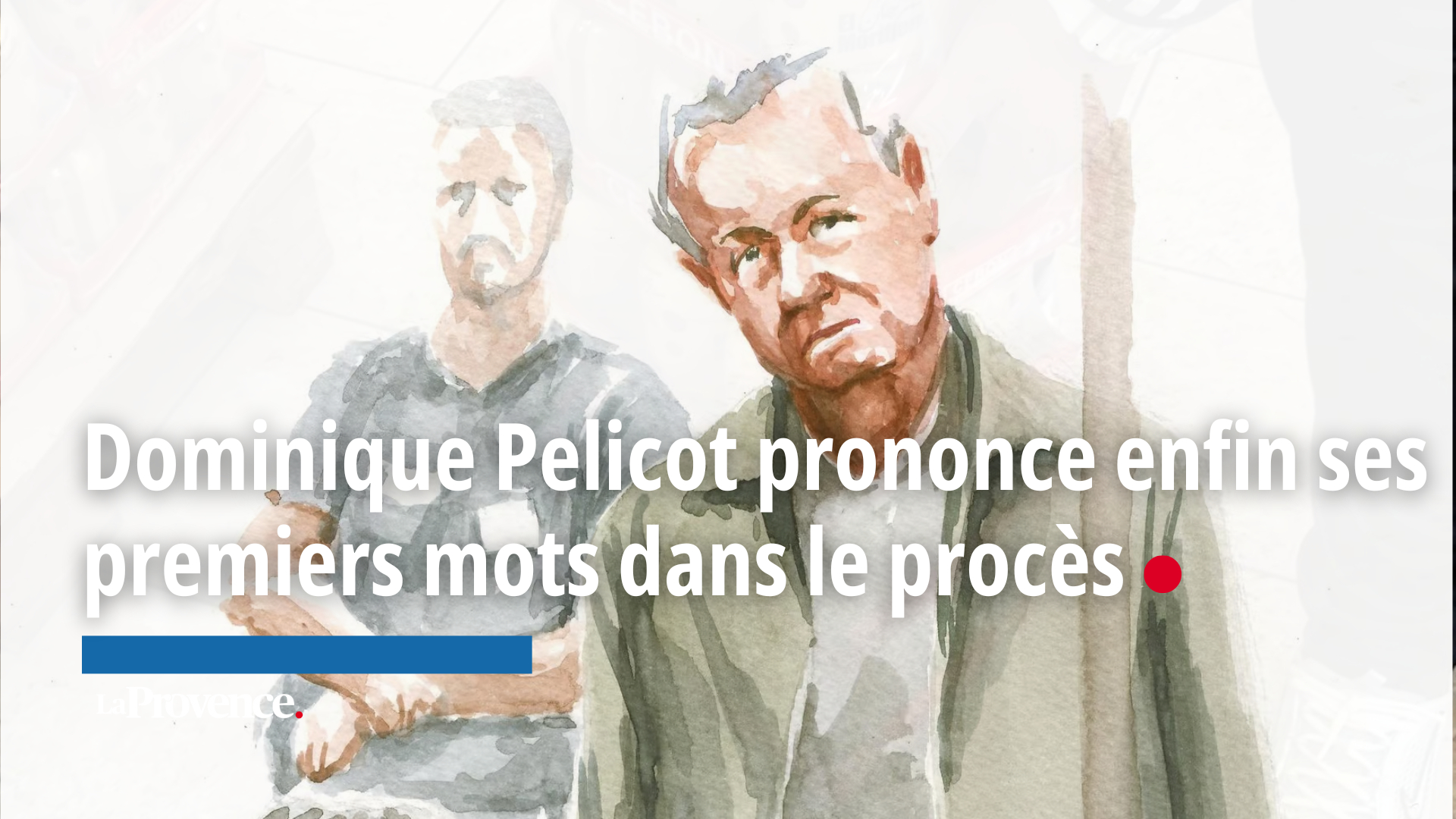 Vidéo - Dominique Pélicot prononce enfin ses premiers mots dans le procès