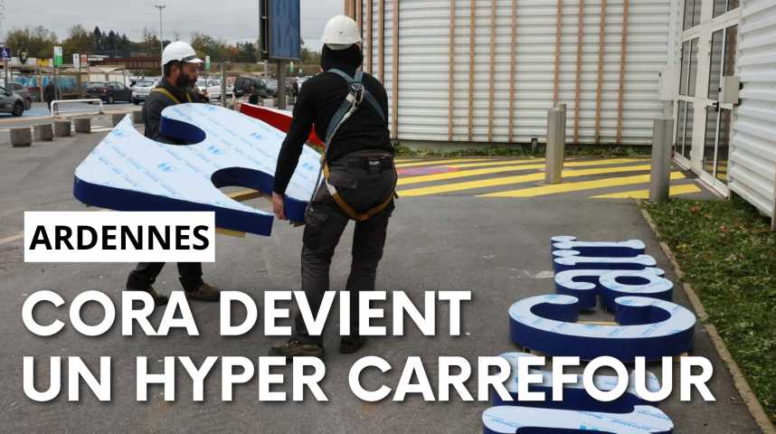 Vidéos : Villers-Semeuse: Cora change d'enseigne et devient Carrefour ...