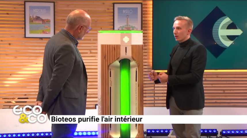 Bioteos purifie l'air intérieur - La Voix du Nord Vidéos