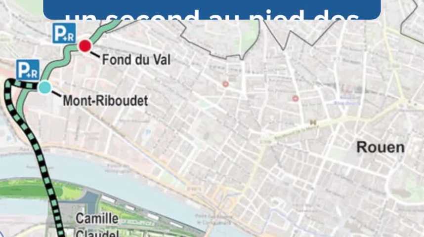 Vidéos : Où en est le chantier de la ligne T5 à Rouen ? - Paris Normandie