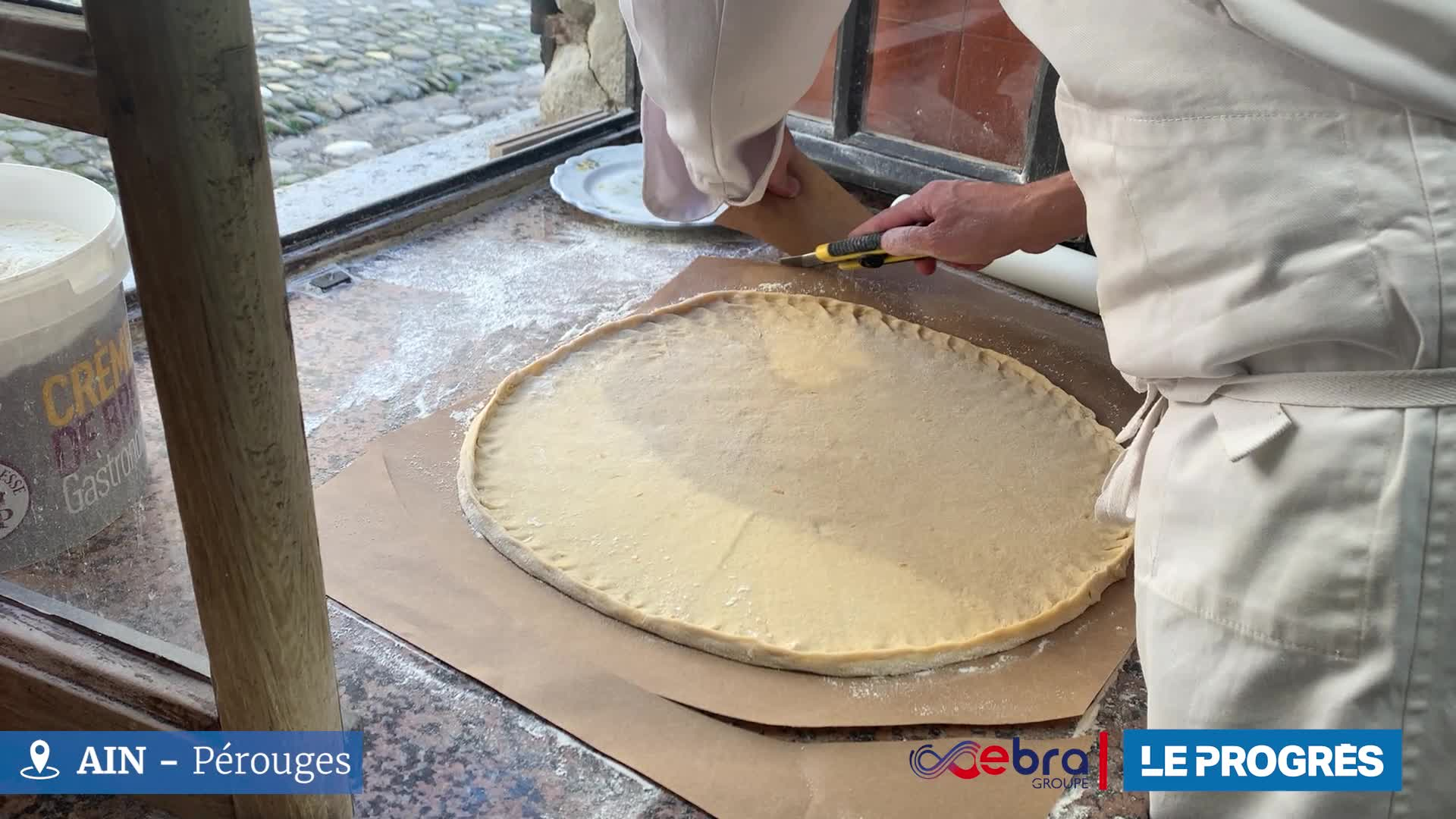 Comment se prépare la célèbre galette de Pérouges