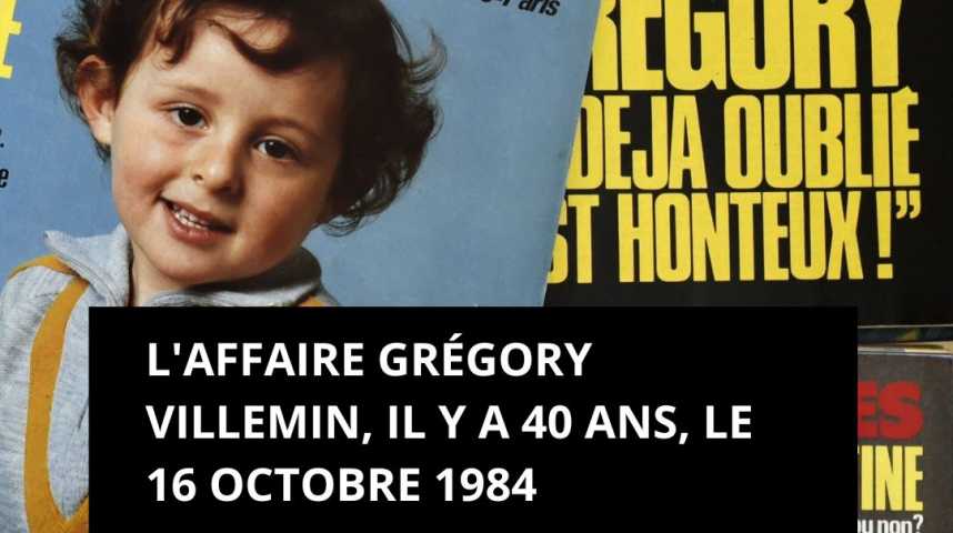 Vidéos : Il y a 40 ans, le 16 octobre 1984, l'affaire Grégory Villemin ...
