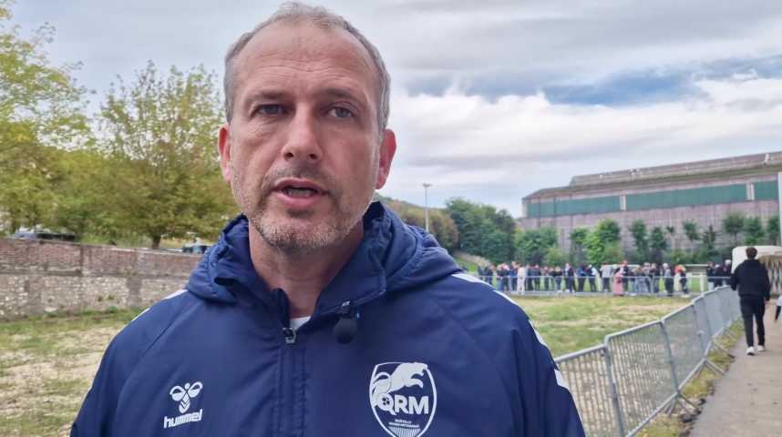 Vidéos : Football. La réaction de David Carré, l'entraîneur de QRM ...