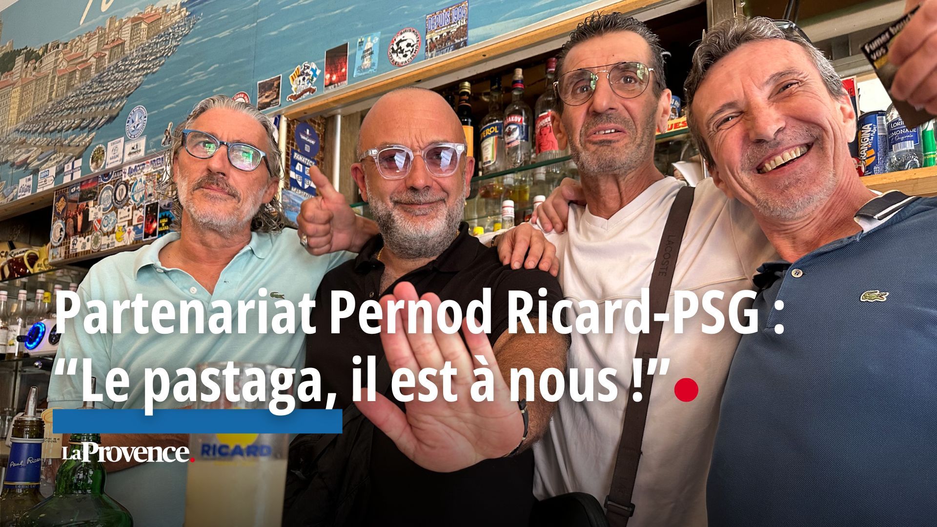 Vidéo - Partenariat Pernod Ricard-PSG : “Le pastaga, il est à nous