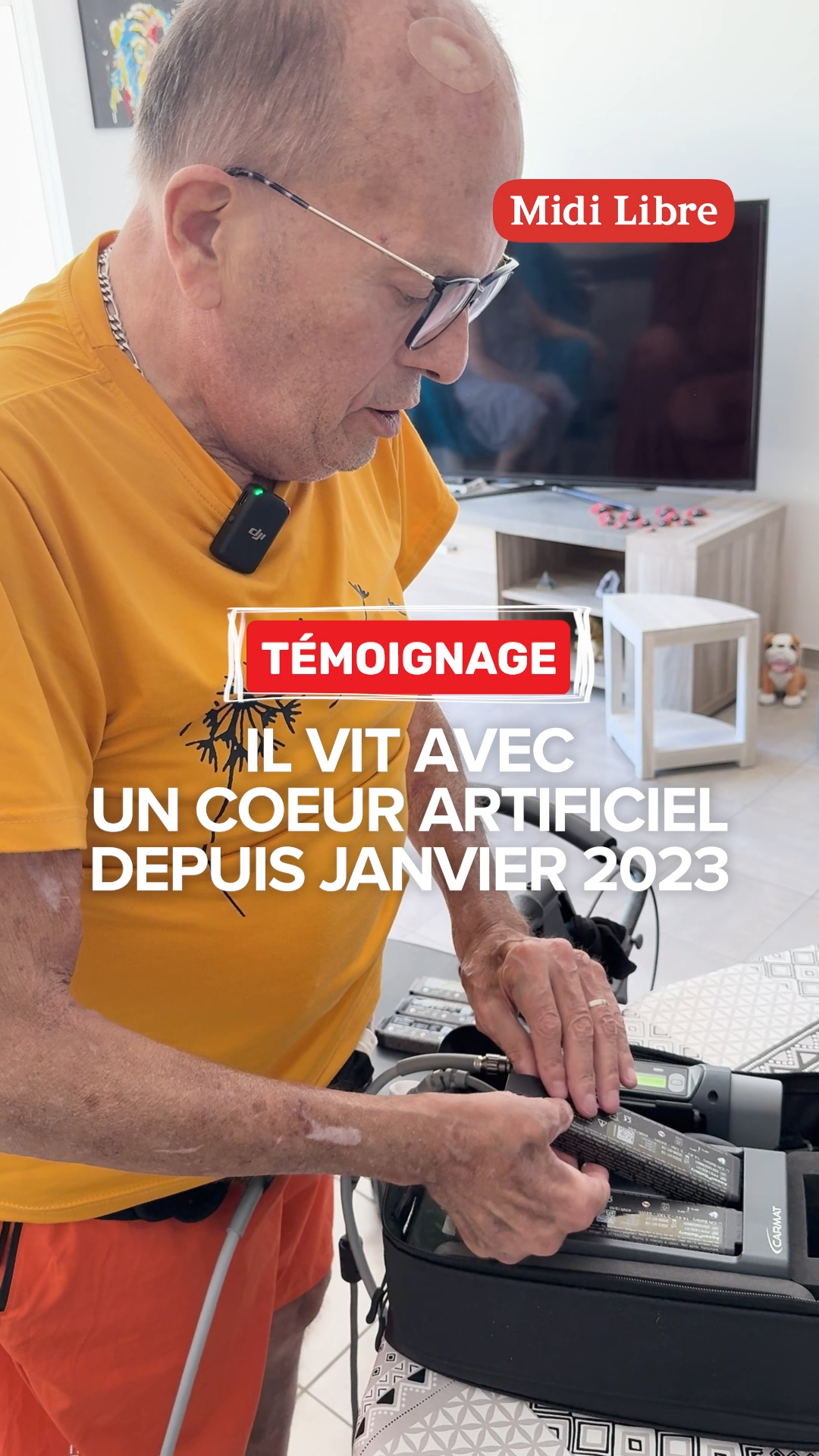 "Je suis dans ma deuxième vie" : il vit depuis dix-huit mois avec le cœur artificiel, la folle ...