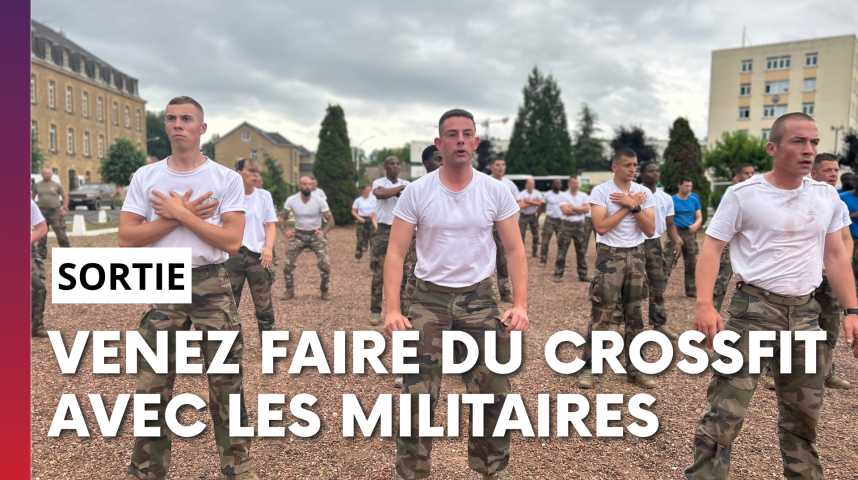 Vidéos : Une séance de sport avec les militaires du 3, ça vous dit ...