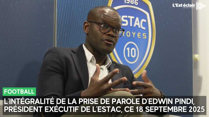Vidéos : L'intégralité de la prise de parole d’Edwin Pindi, président ...