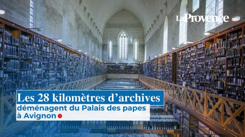 Les Archives départementales du Vaucluse quittent le Palais des papes à ...