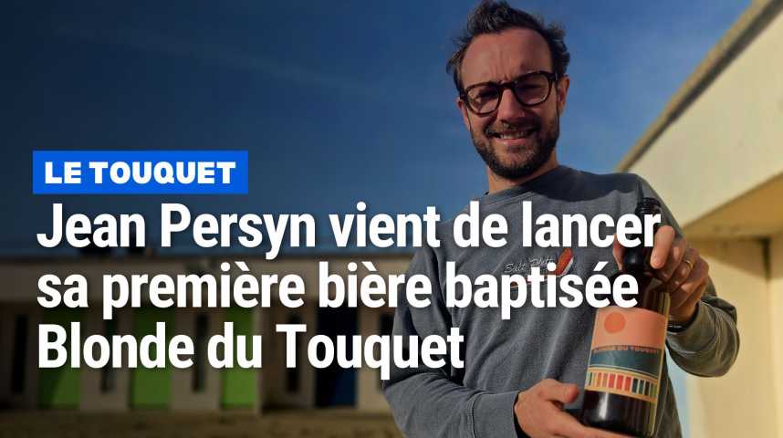 Jean Persyn vient de lancer sa première bière baptisée Blonde du ...