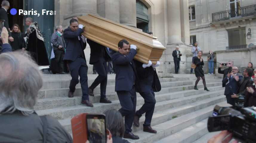 ️ Dernier adieu à Claudia Cardinale à Paris - Sudinfo Vidéos