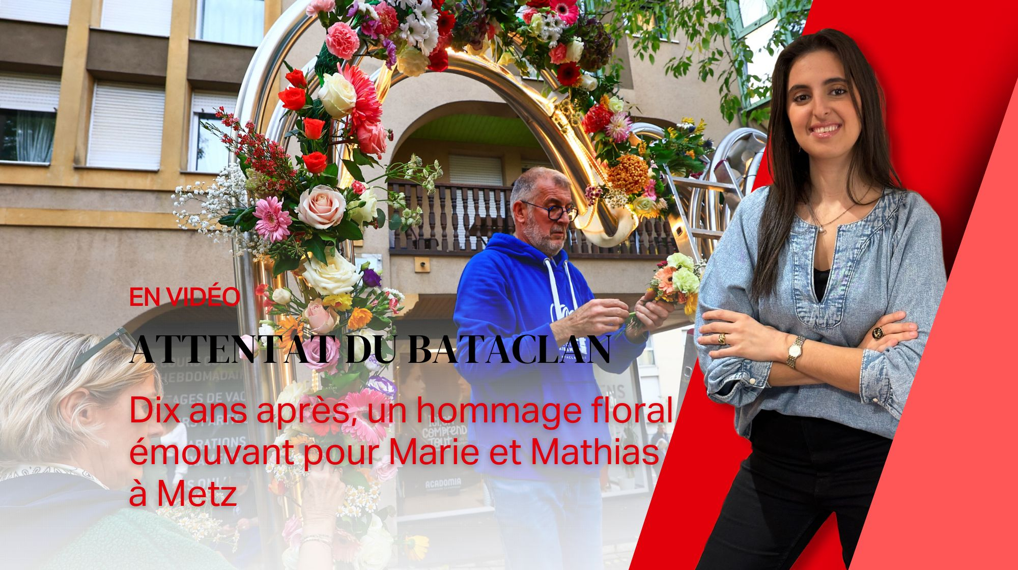 Attentats du 13 novembre : dix ans après, un hommage floral émouvant ...