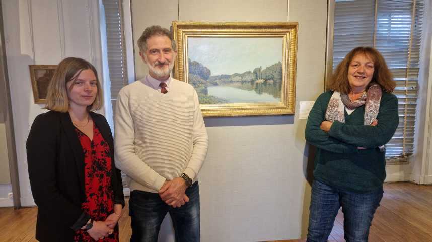 Vidéos : À Dieppe, le tableau de Sisley spolié par les nazis retrouve ...
