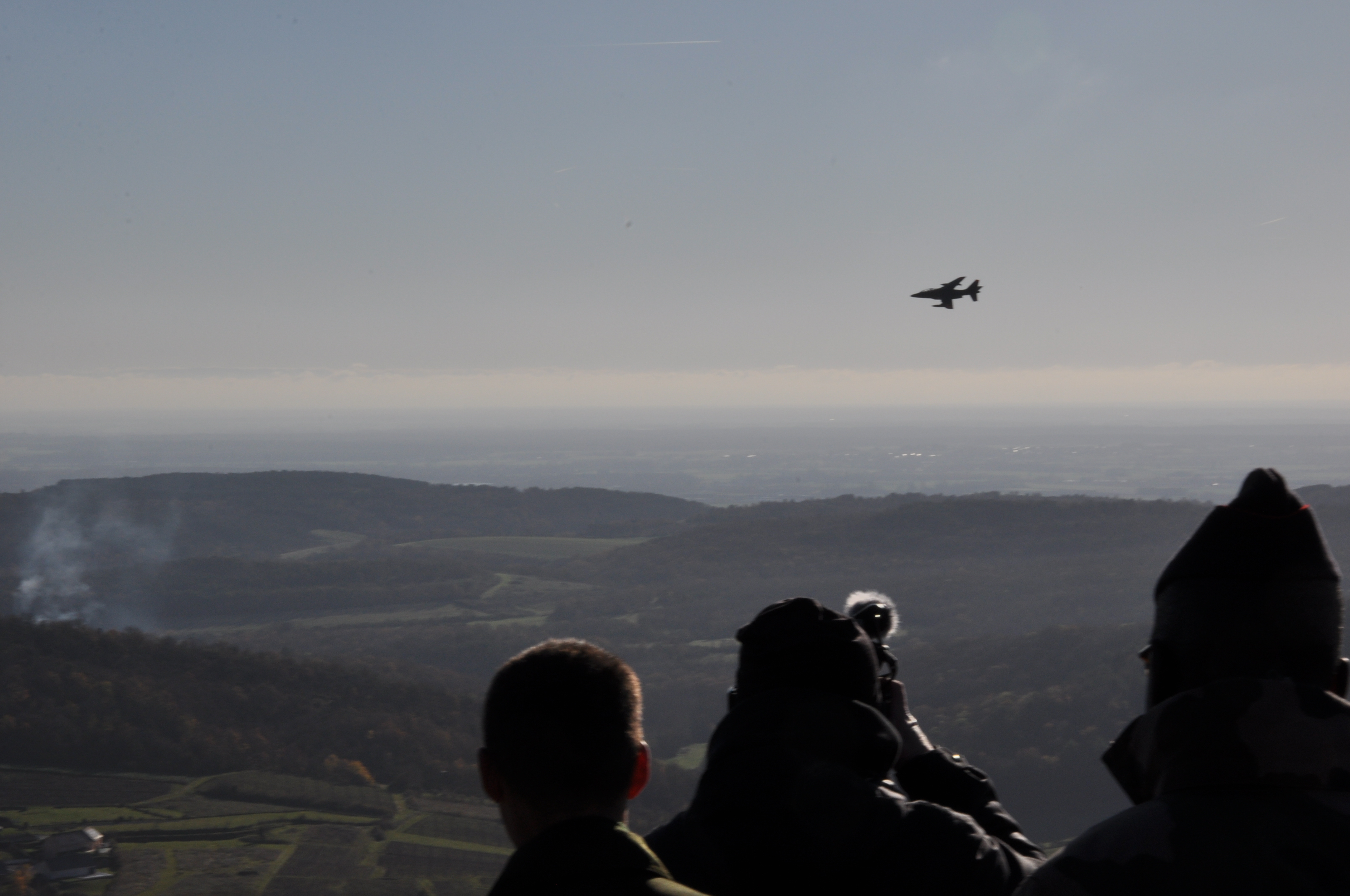 On a assisté à un exercice militaire aérien grandeur nature en Côte-d'Or