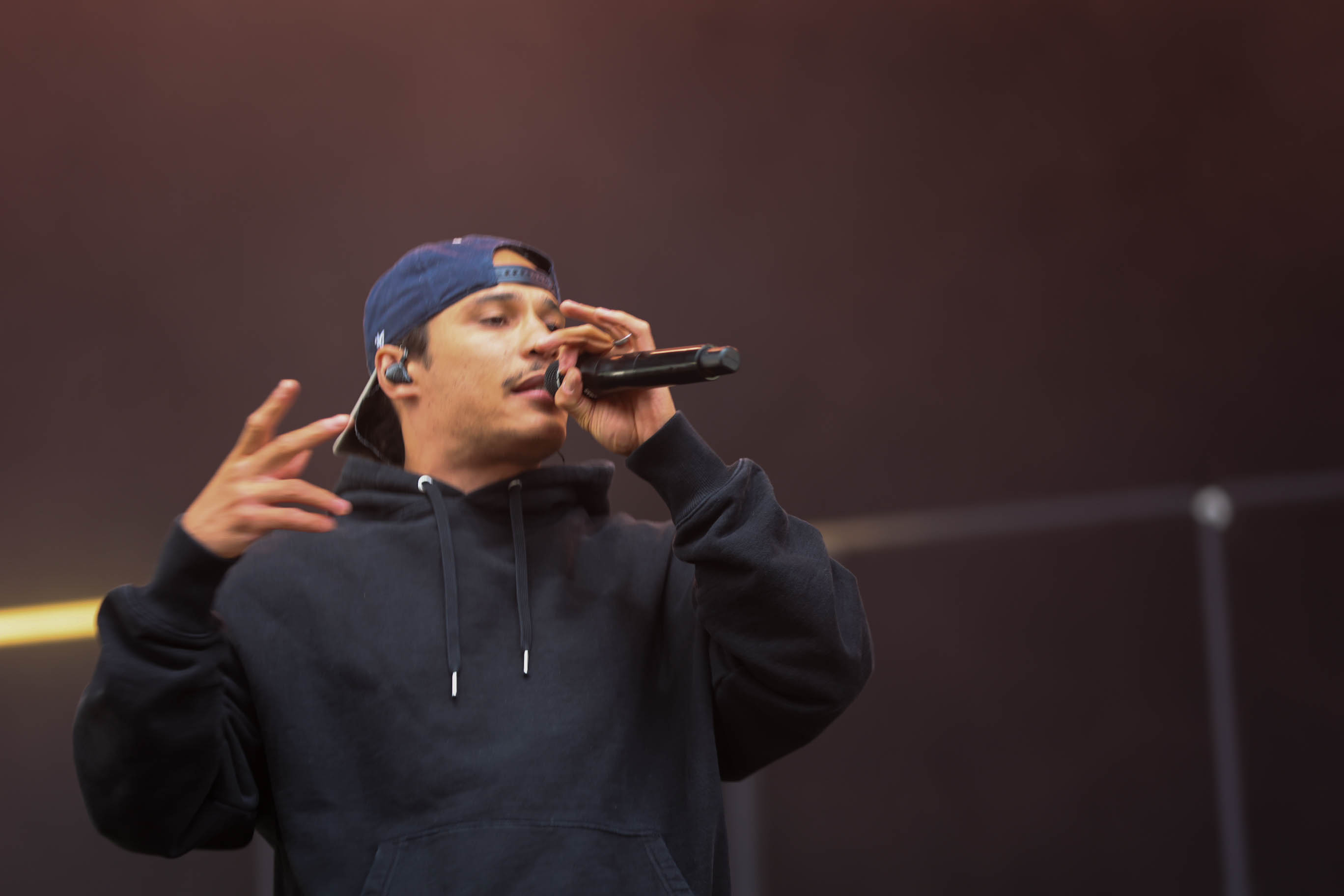 Le rappeur Hatik lance avec panache le festival de la Paille