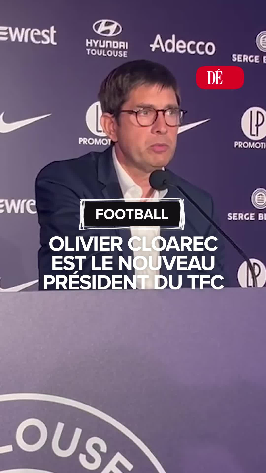 TFC : "Mes plus belles années, c’était à Toulouse" lance Brecht Dejaegere lors du lancement sur ...