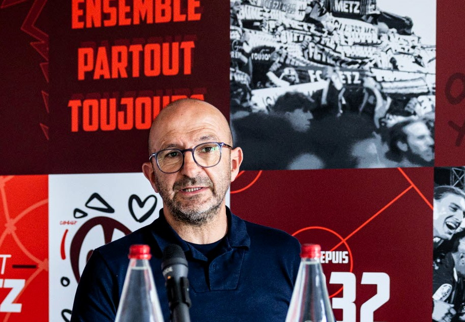 Frédéric Arpinon, directeur sportif du FC Metz : « On regarde l’équipe ...